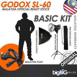 Bigbig Studio Lighting Equipment Malaysia Godox SL60W SL-60 Video LED ...
