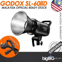 Bigbig Studio Lighting Equipment Malaysia Godox SL60W SL-60 Video LED ...