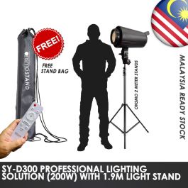 Bigbig Studio Lighting Equipment Malaysia SY-D300 Professional Lighting ...